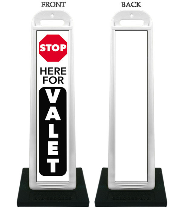 Delineator Sign Style "Stop Sign" | The Valet Spot