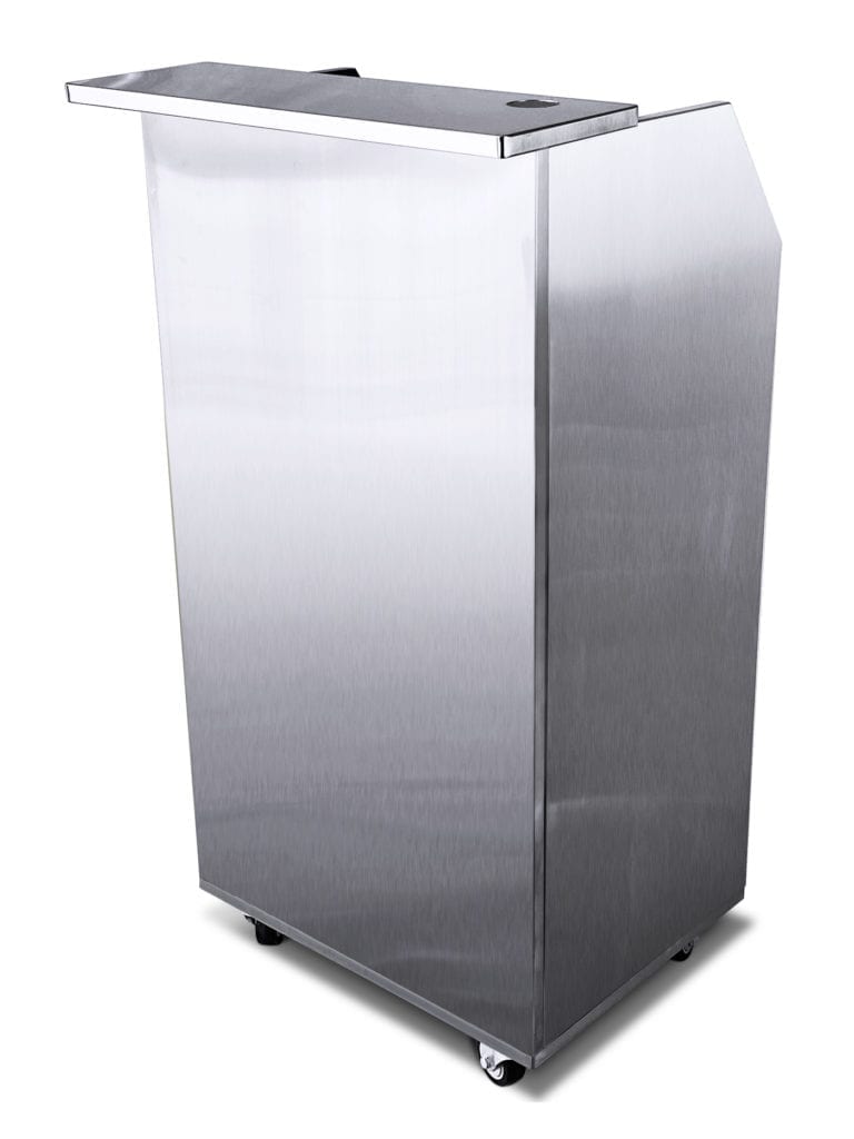 Stainless Steel Transaction Counter - The Valet Spot